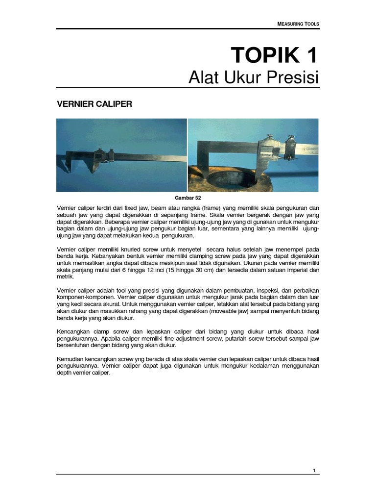 Alat Ukur | PDF