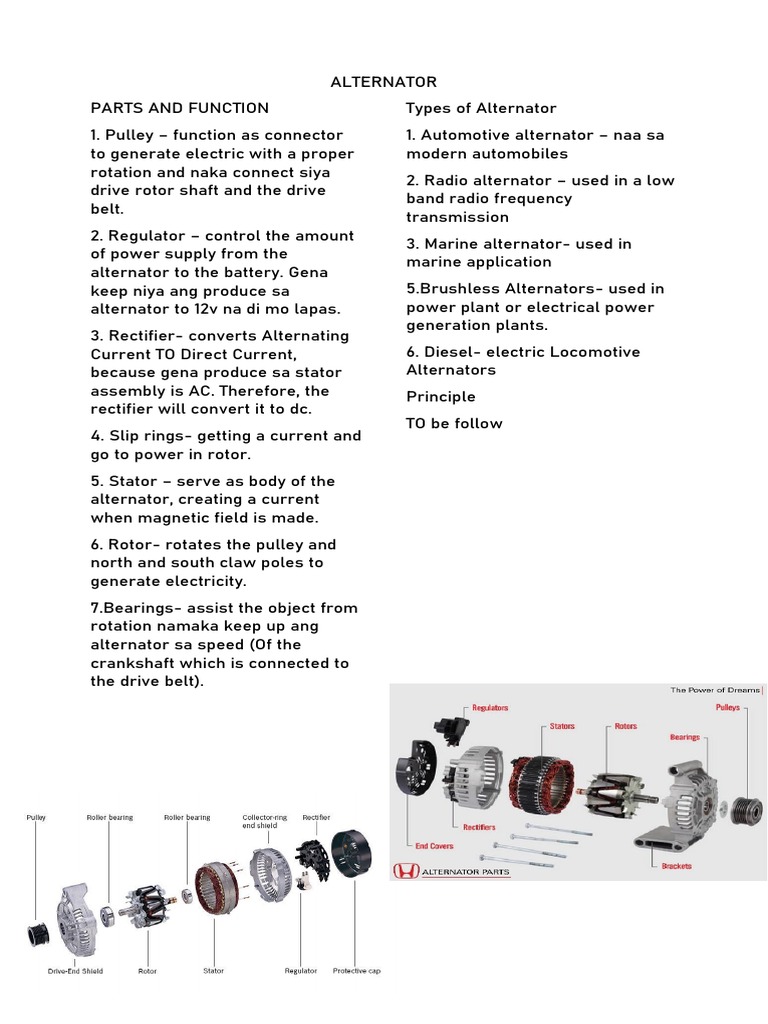 Alternator Script | PDF
