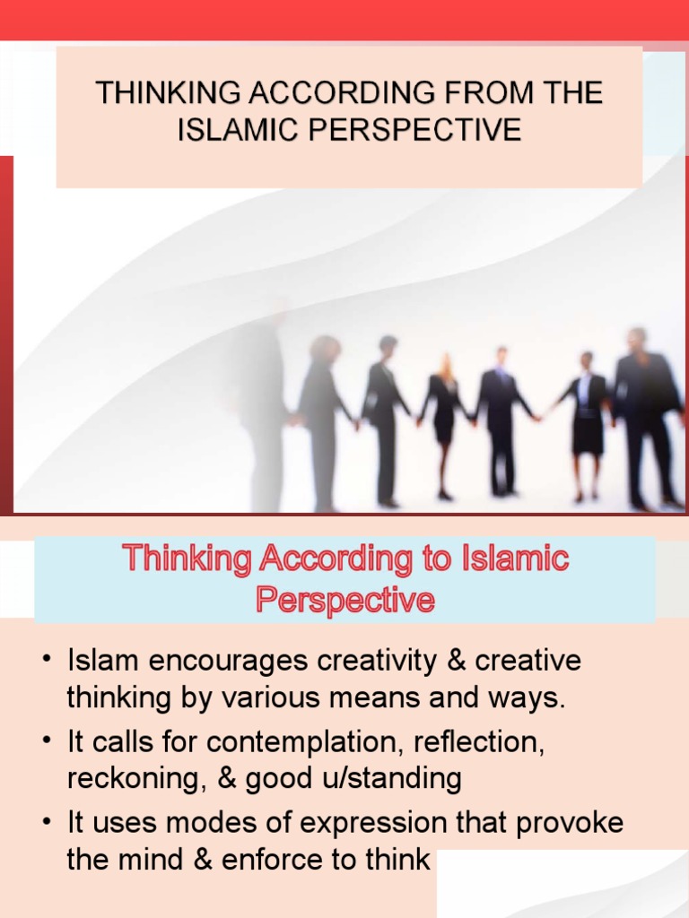 Thinking in Islamic Perspective | Download Free PDF | Creativity | Mind