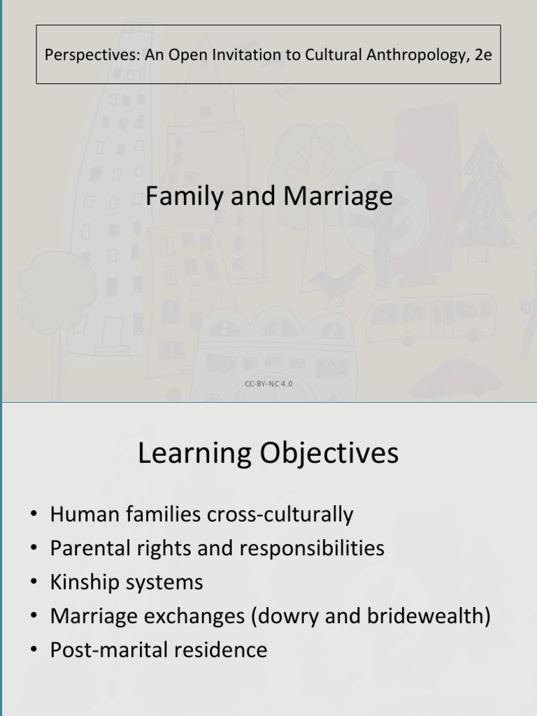 Chapter 8 - Family and Marriage - 01 | Download Free PDF | Kinship | Family