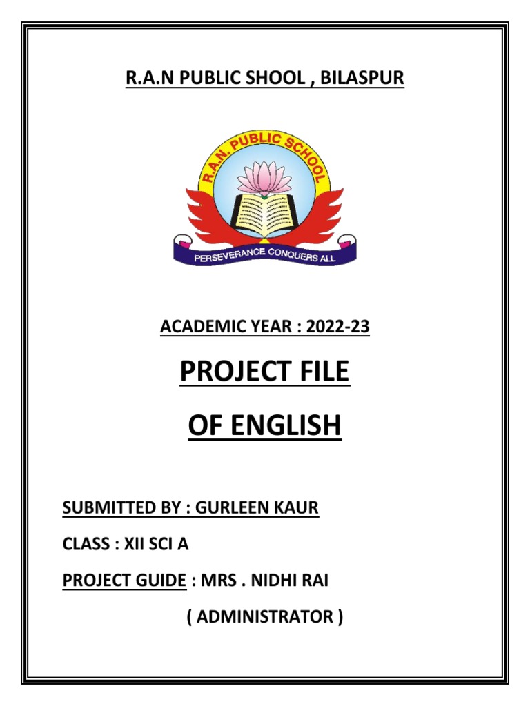 English Project File Topic Endangered Animals | PDF | Tiger | Human ...