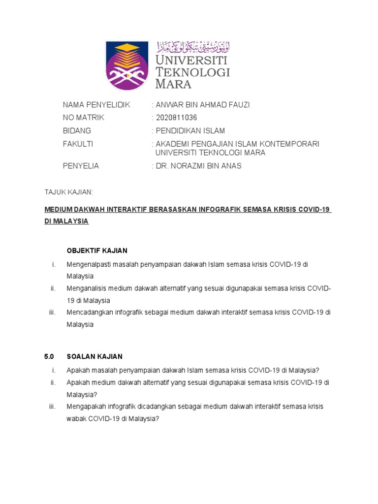 Instrumen Temubual | PDF
