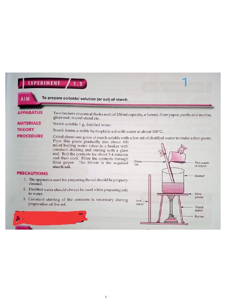 Chemistry Practical File Part - 1 | PDF