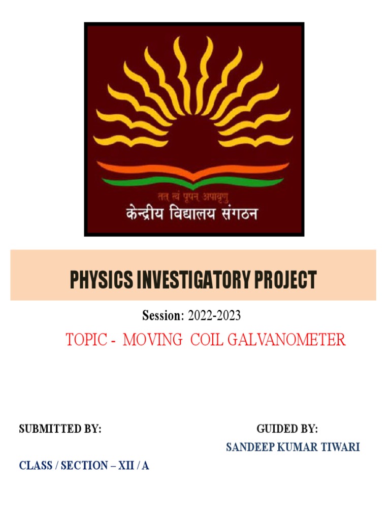 Physics Project | PDF