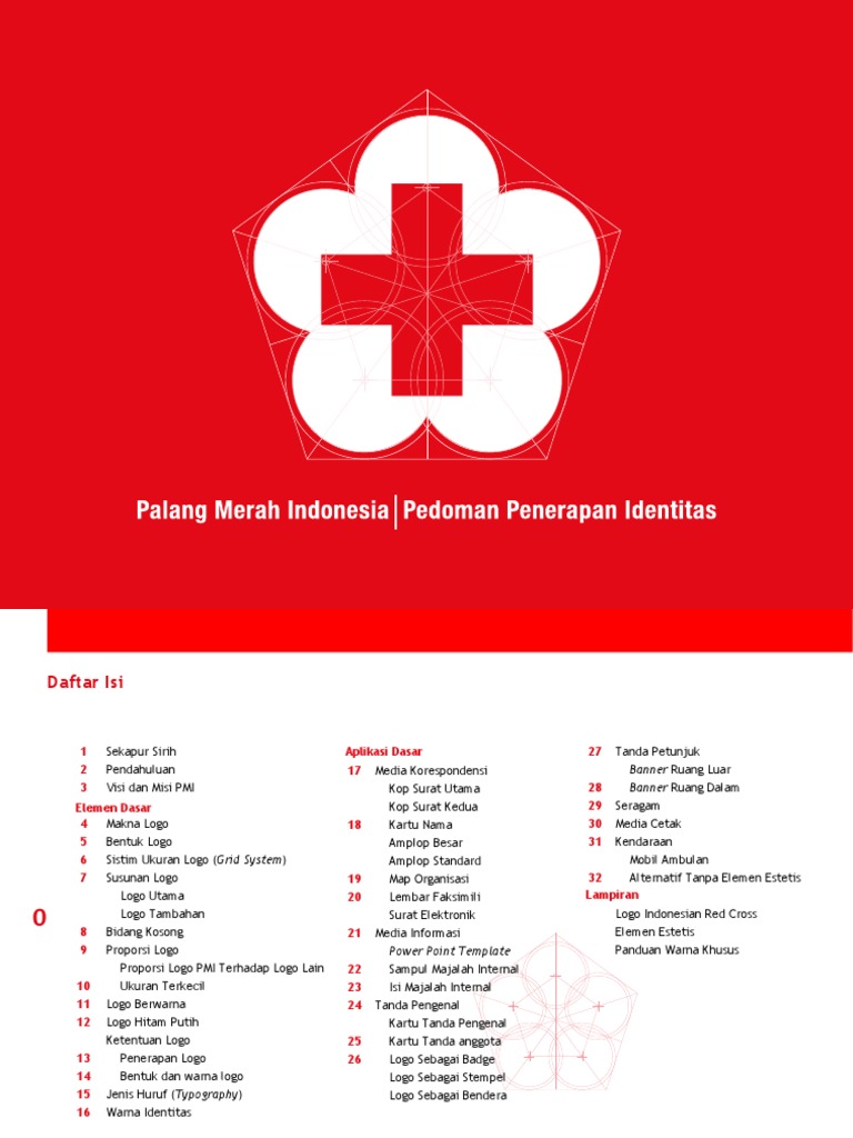 Pedoman Penerapan Identitas PMI - Compressed 1 | PDF