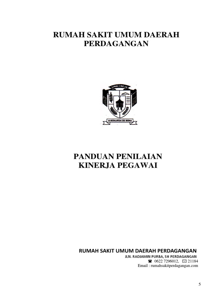 KPS 4 Ep 1 PANDUAN PENILAIAN KINERJA PEGAWAI PERDA | PDF