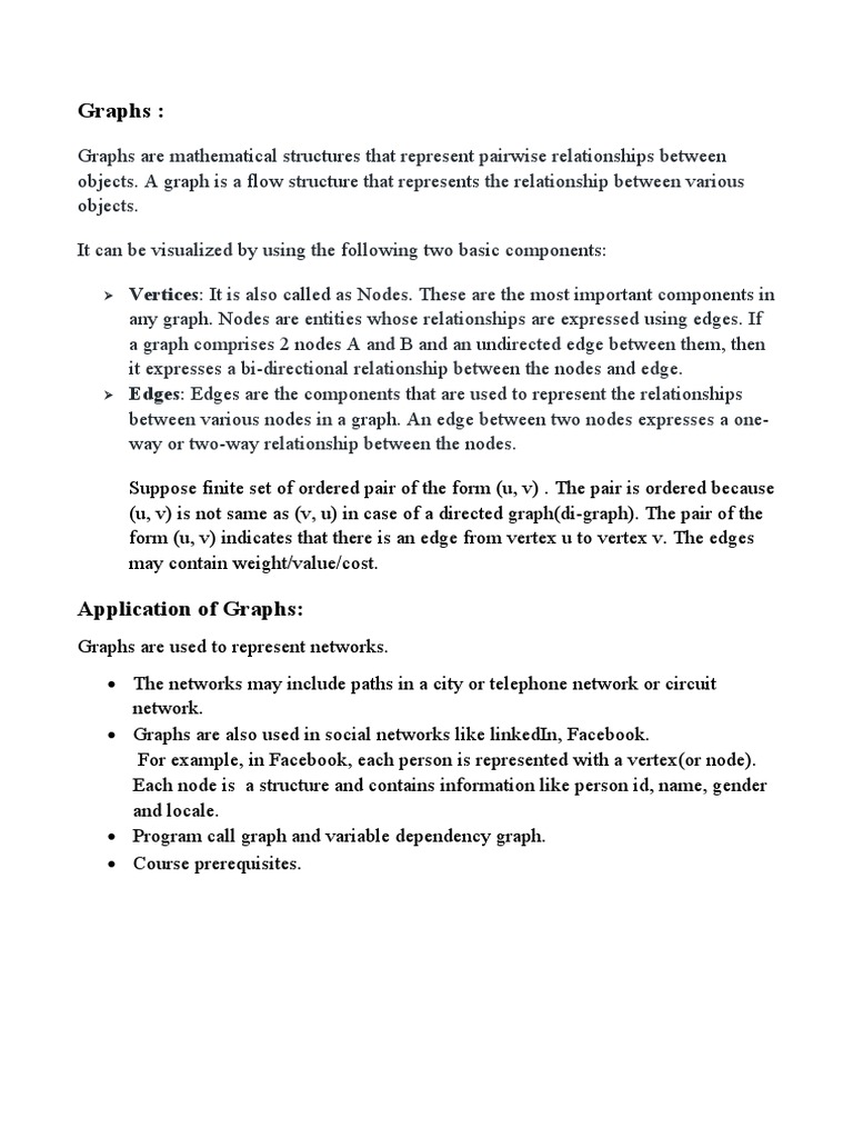 DSC Unit-4 | Download Free PDF | Vertex (Graph Theory) | Time Complexity