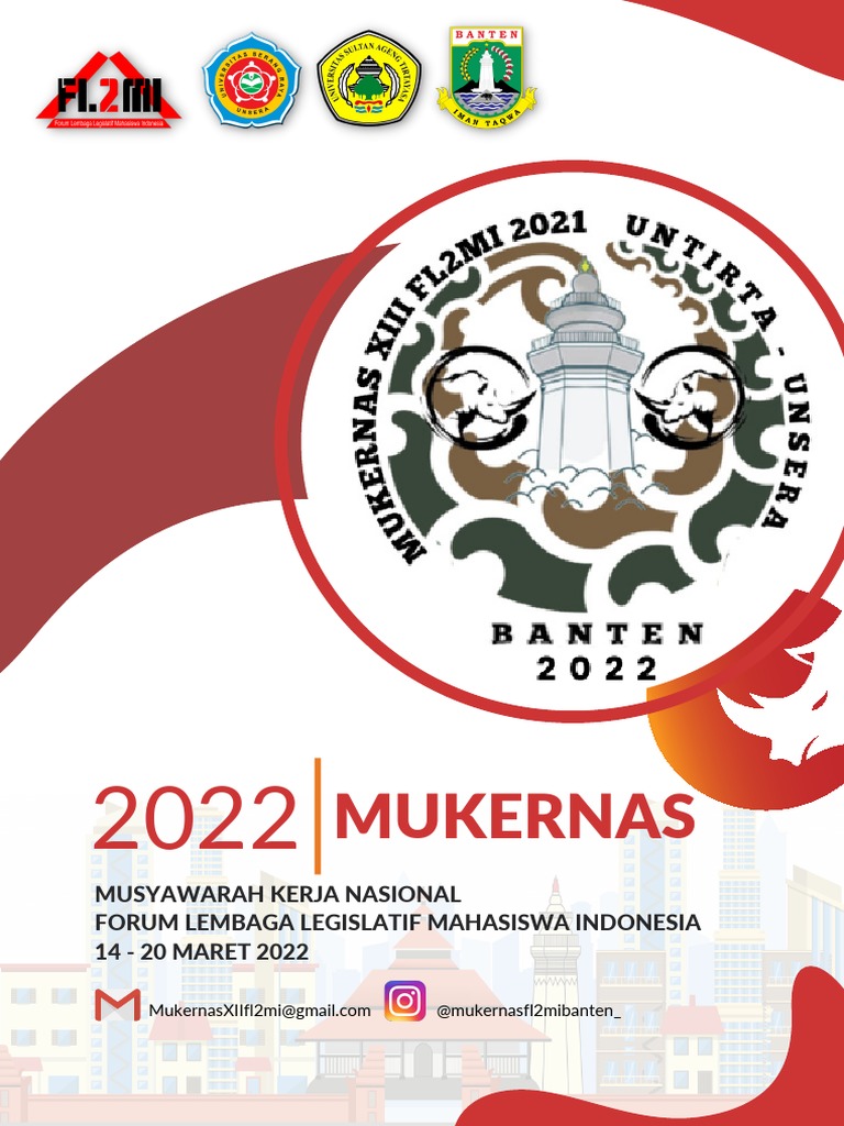 Proposal Peserta Musyawarah Kerja Nasional FL2MI Banten Tahun 2022 | PDF