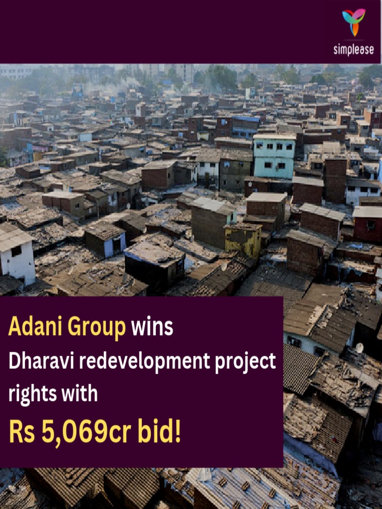 Adani Dharavi Redevelopment | PDF
