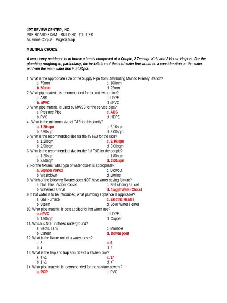 Pugeda Utilities Preboard | PDF | Elevator | Air Conditioning