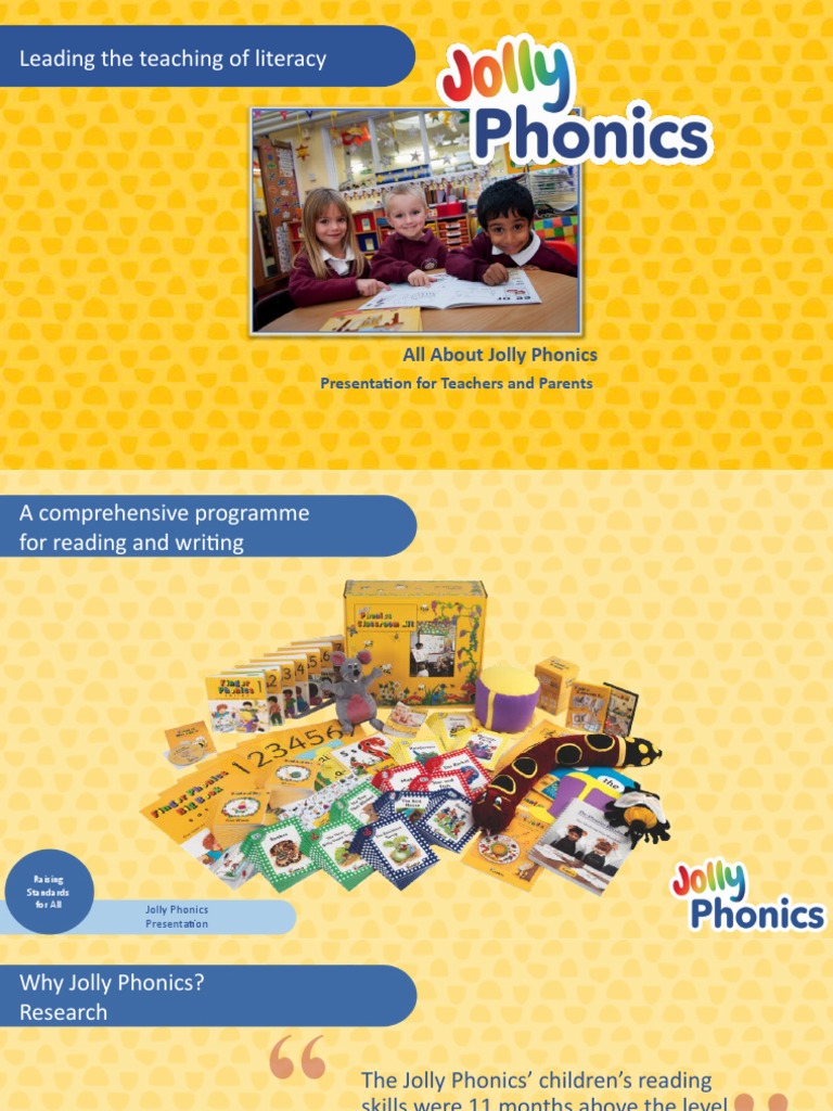 Jolly Phonics: Literacy Program Guide | PDF | Phonics | Applied Linguistics