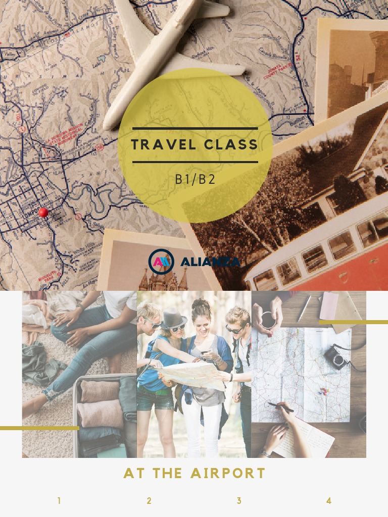 Travel - at The Airport (b1-b2) | PDF | Aviation | Transport