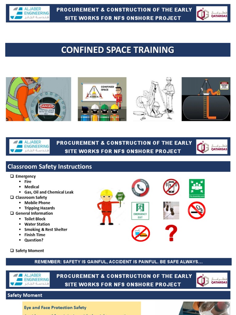 Confined Space Training | PDF | Personal Protective Equipment | Safety