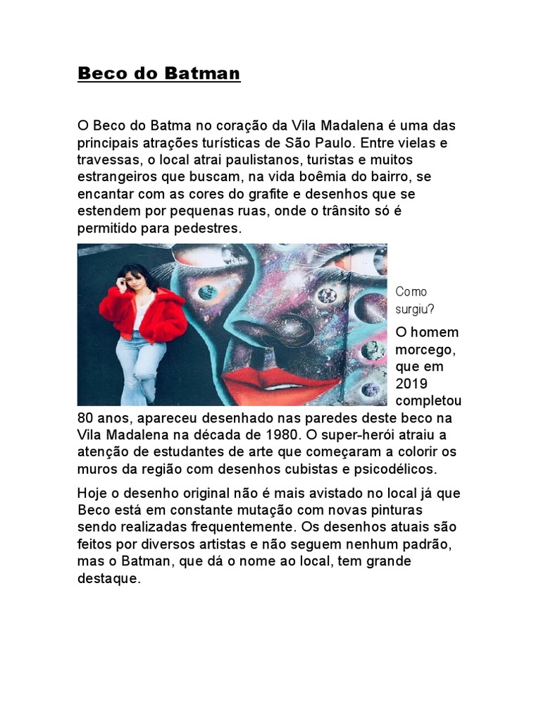 Beco Do Batman | PDF