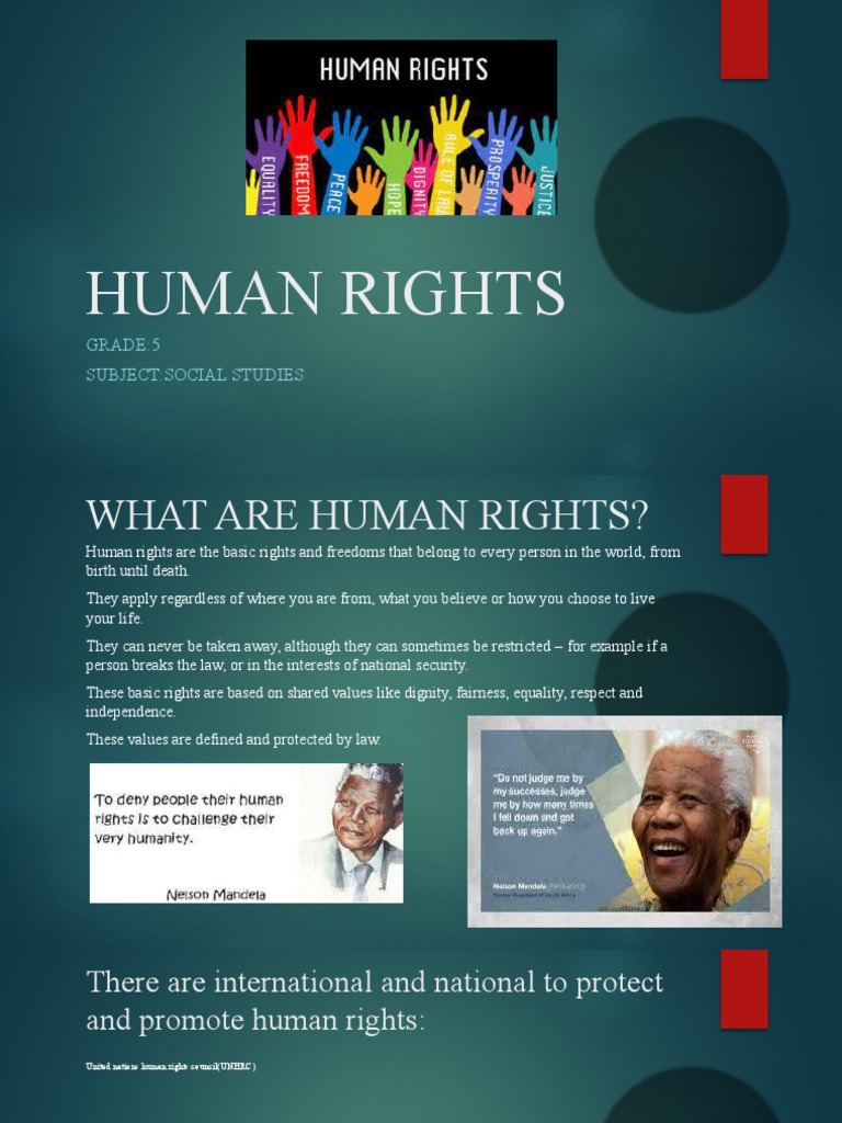 Human Rights | PDF