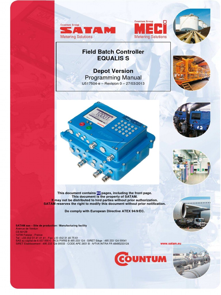 EQUALIS S Programming Manual | PDF | Menu (Computing) | Ip Address