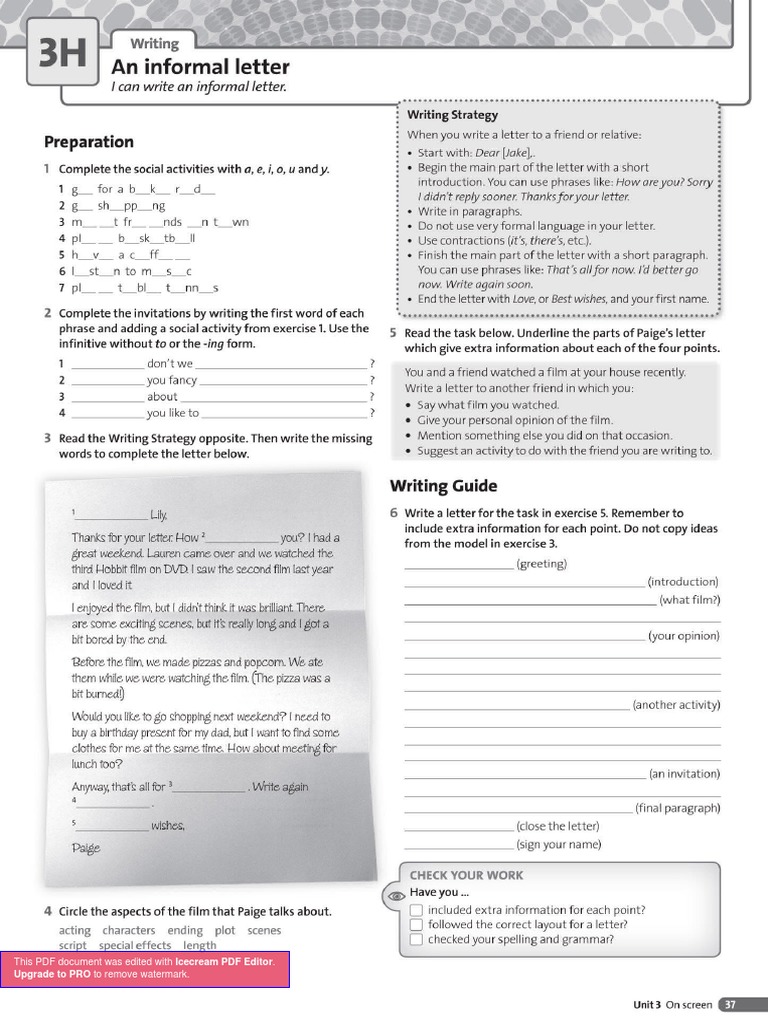 Workbook Page 38 | PDF