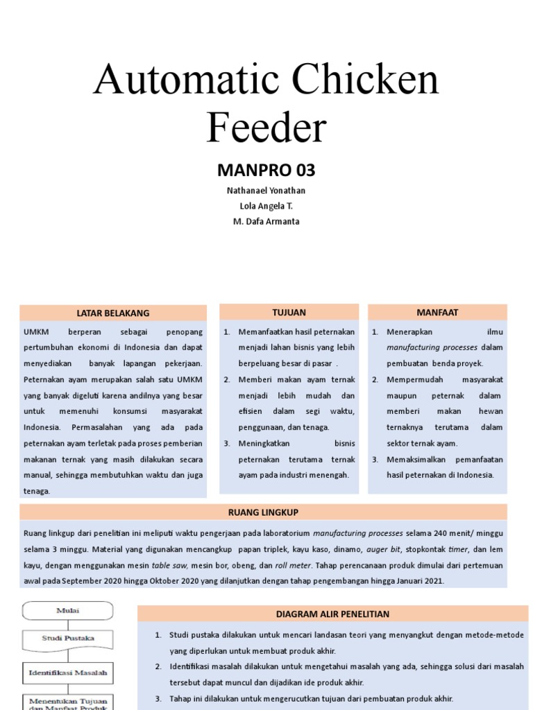 Automatic Chicken Feeder | PDF