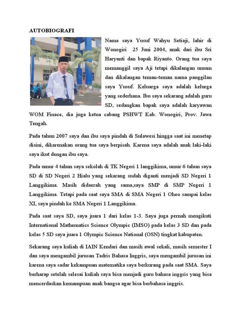 Autobiografi Pdf