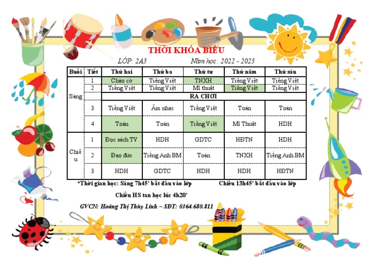 Thoi Khoa Bieu | PDF