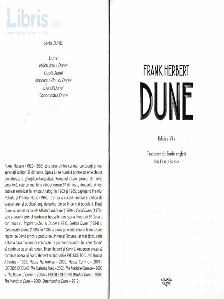 Dune 1 - Frank Herbert | PDF