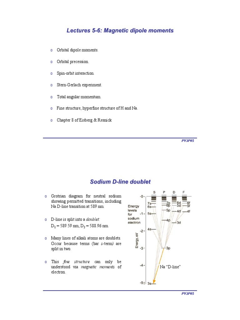 JS Atomic Lecture5 6 | PDF | Atomic Orbital | Electron