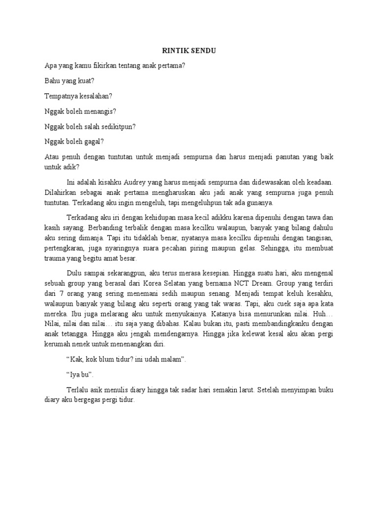 Rintik Sendu Linda | PDF