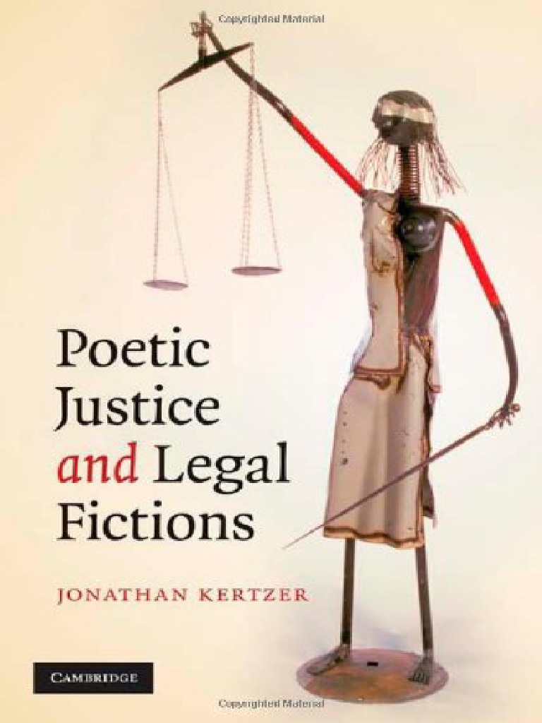 Jonathan Kertzer - Poetic Justice and Legal Fictions (2010, Cambridge ...