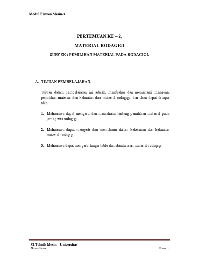 Pert.2-Material Rodagigi | PDF