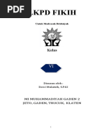 LKPD FIKIH Kelas 1 SMT 2 | PDF