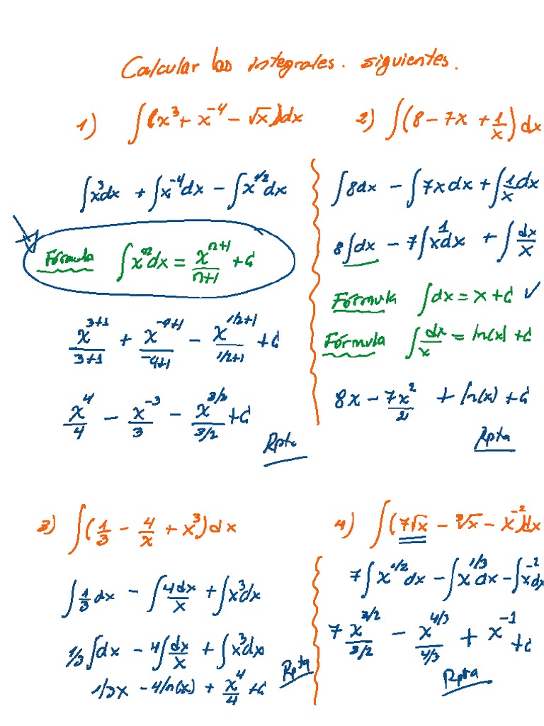 cLASE INTEGRALES DEFINIDAS | PDF
