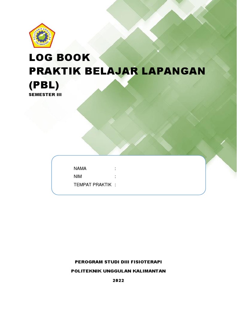 Log Book PBL Semester III 2022 | PDF