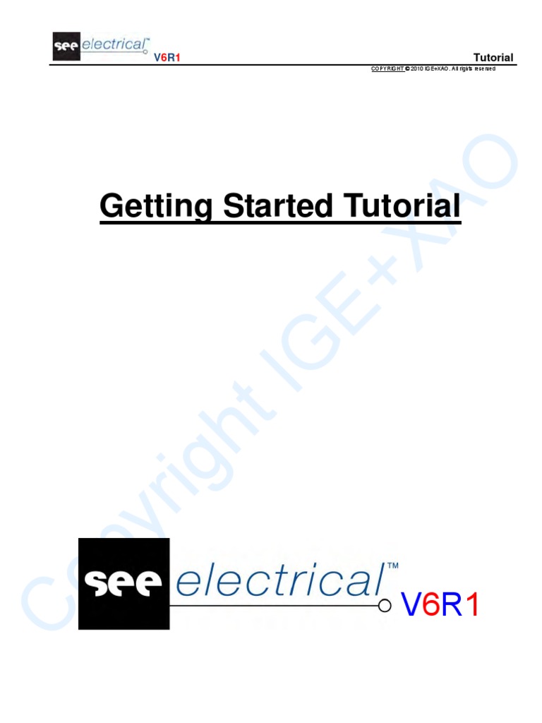 Tutorial SEE Electrical | PDF | Cursor (User Interface) | Relay
