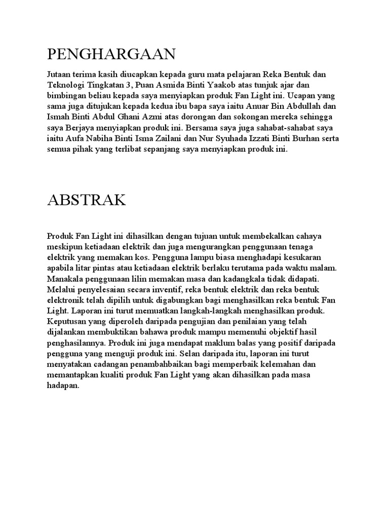 Projek RBT Form3 | PDF