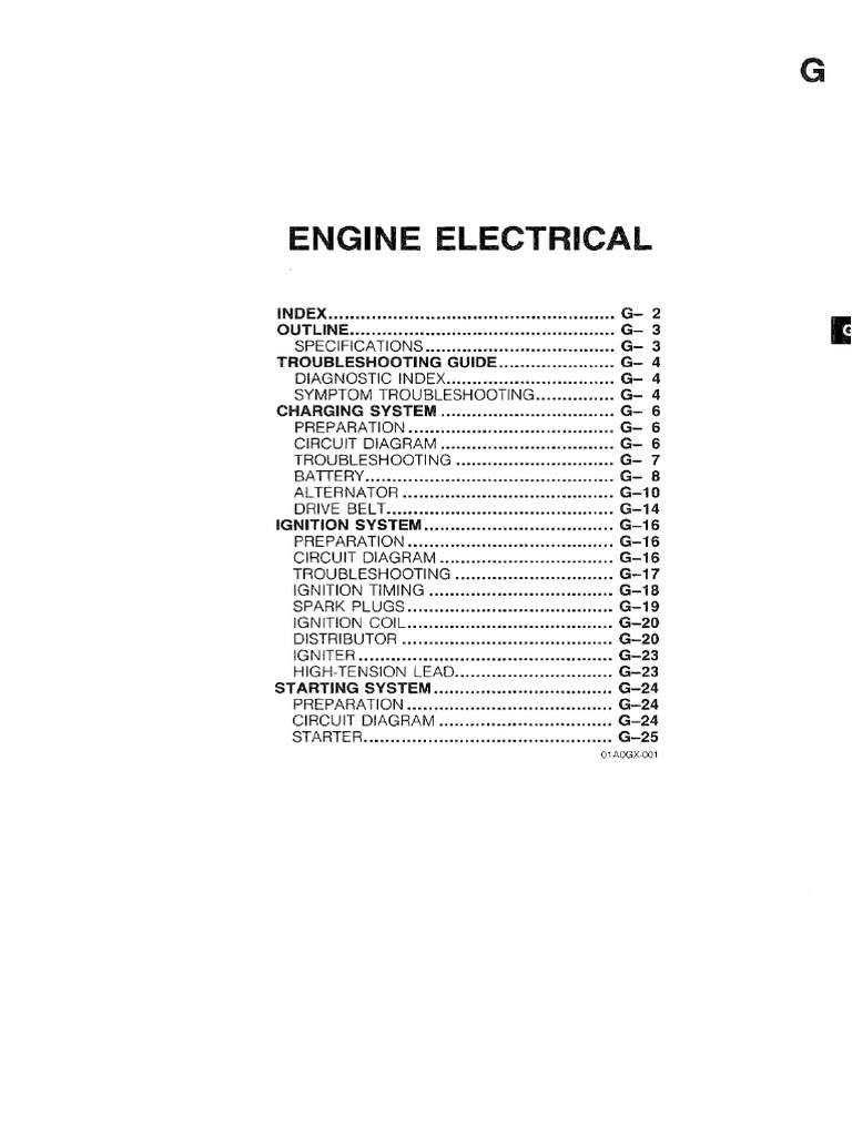 Mazda 121 Electrical | PDF