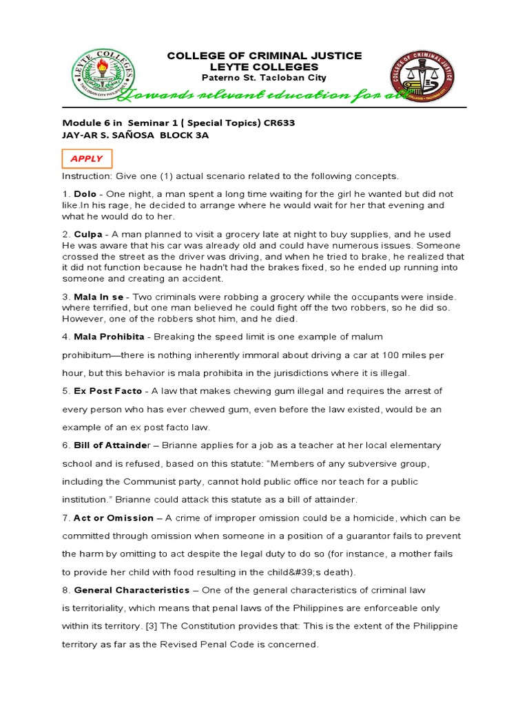 Criminal Case Drafting Scenarios | PDF | Criminal Law | Crime & Violence