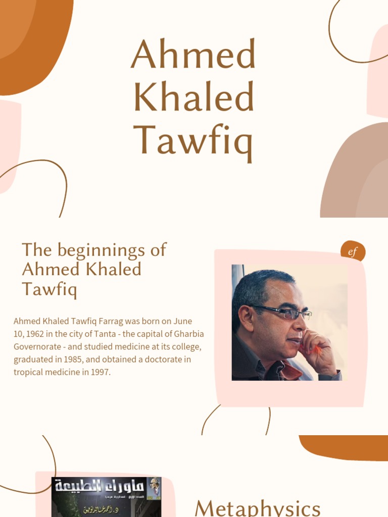 Ahmed Khaled Tawfiq | PDF