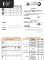 DepED FORM 138 Report Card | PDF | Value (Ethics) | Learning