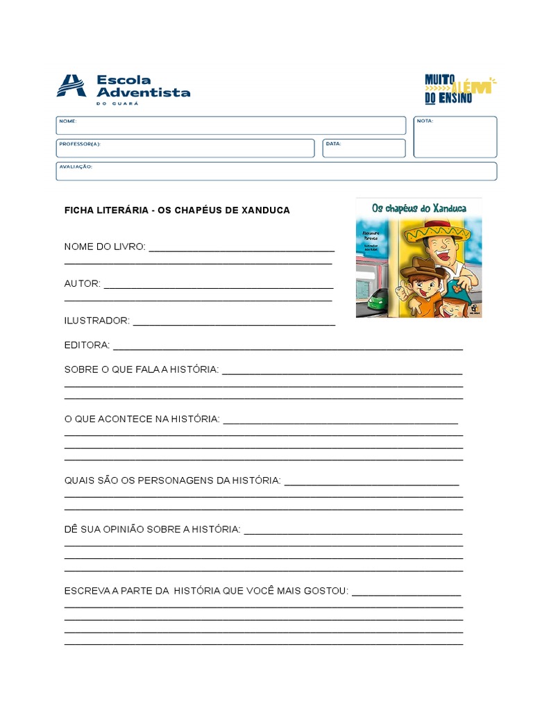 Ficha Literária | PDF