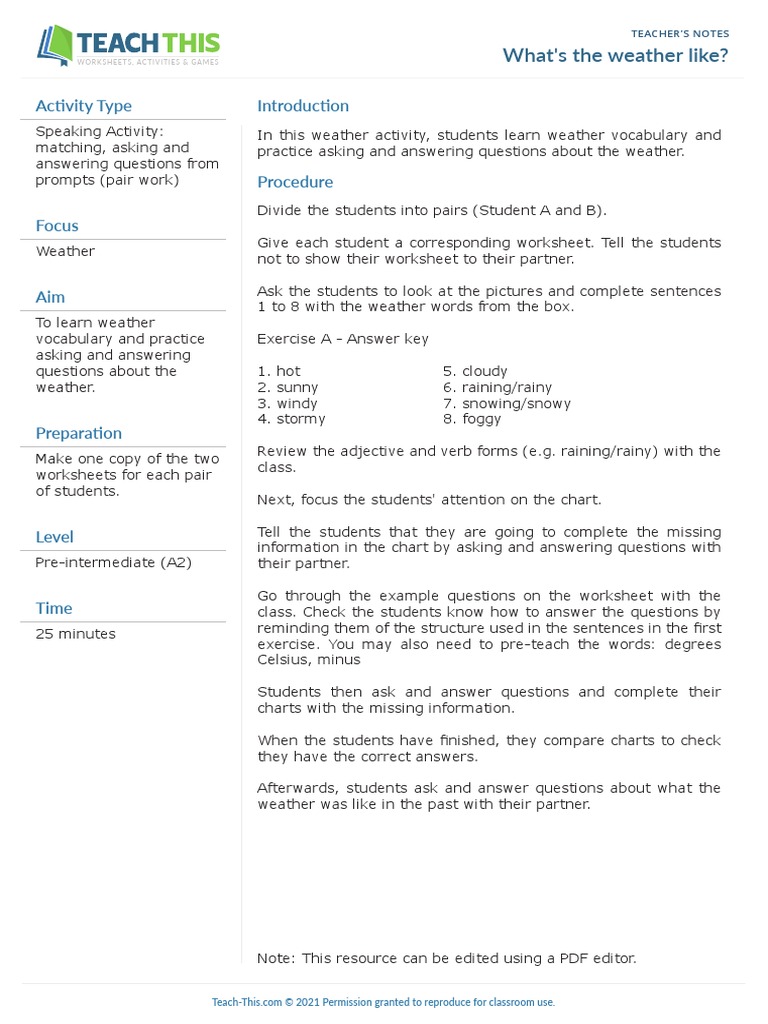 Whats The Weather Like | PDF | Cognitive Science | Linguistics