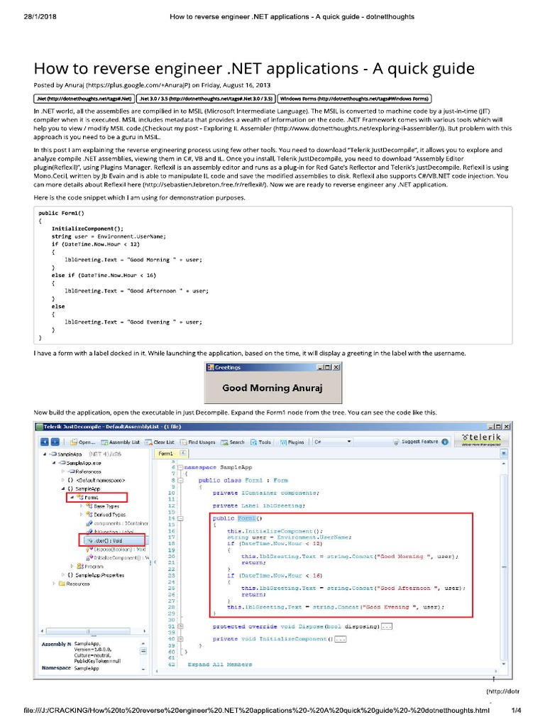 How To Reverse Engineer | PDF
