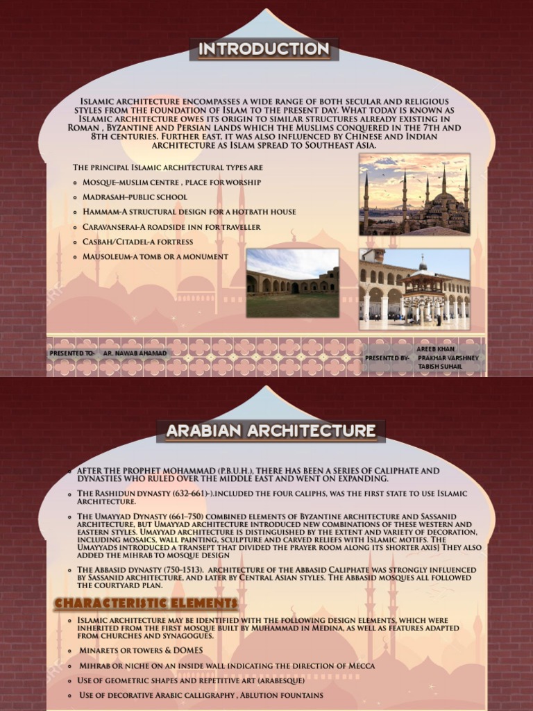 Arabic and Moorish Architecture | PDF | Style | European Architecture