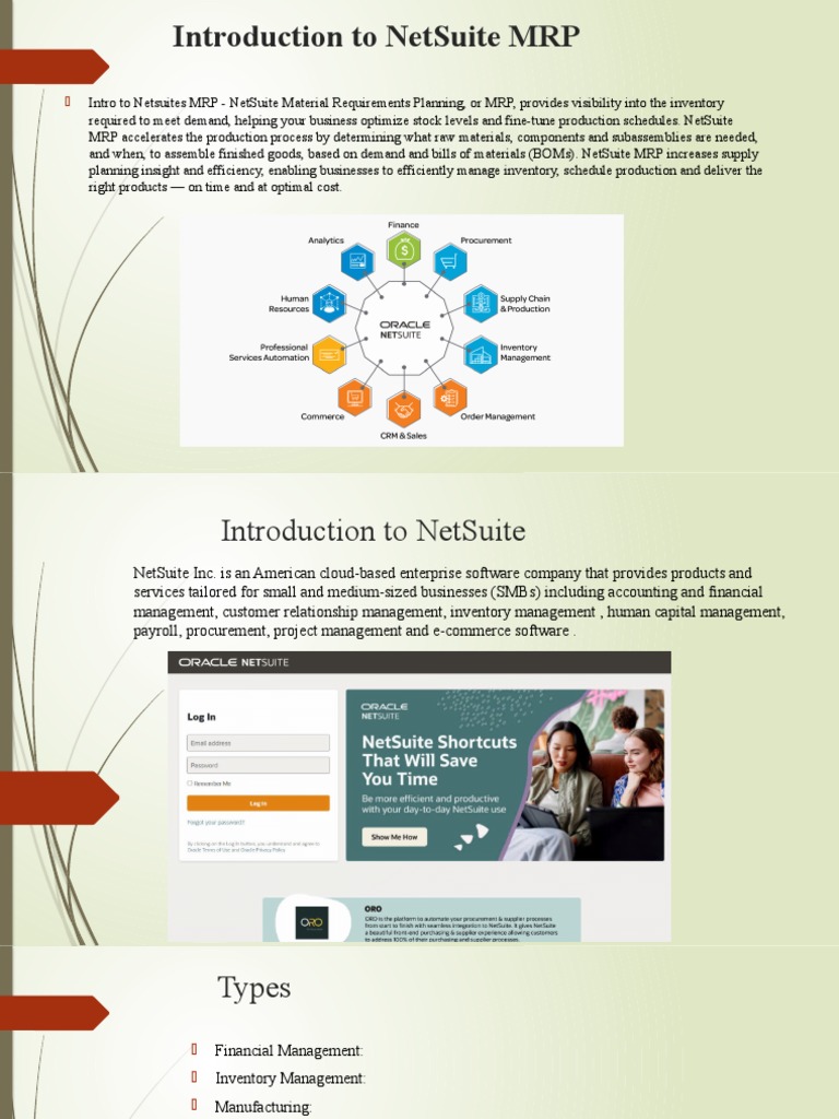 Introduction To NetSuite MRP | Download Free PDF | Inventory | Warehouse