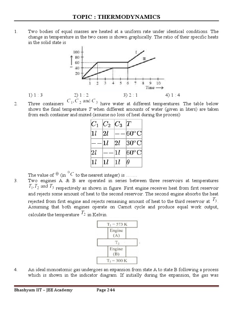 THERMODYNAMICS | PDF | Heat | Gases