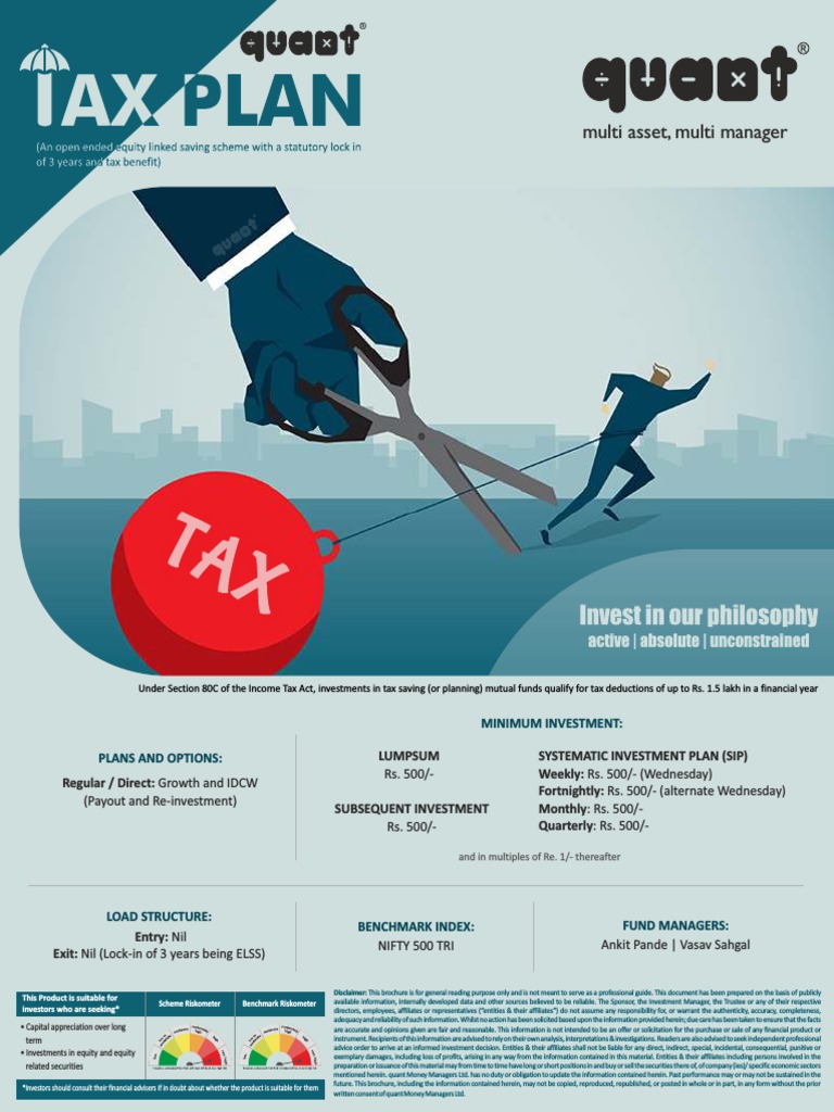 Quant Tax Plan | PDF | Investing | Stocks