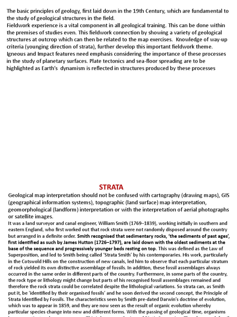 SL No. 3 Structural Geology Through Maps 22 | PDF | Contour Line | Geology
