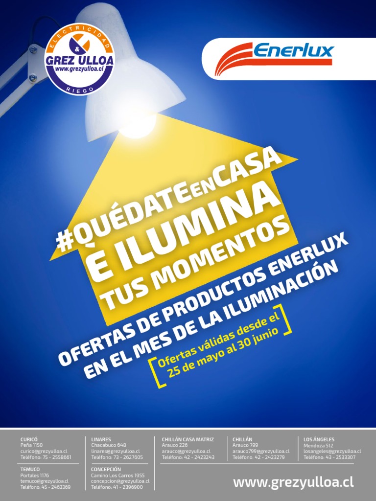 Ofertas Enerlux: Mes de la Iluminación | PDF