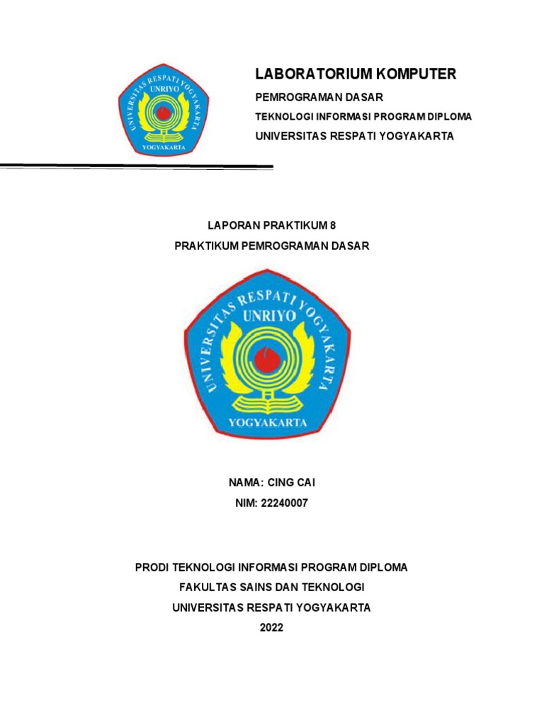 Contoh Laporan Praktikum | PDF | Teknologi & Rekayasa