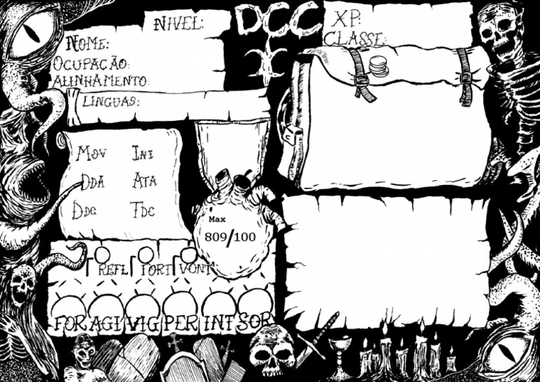 DCC - Ficha Editável | PDF