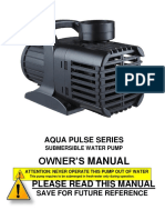 Kickass Water Pump Installation Manual | PDF | Pump | Valve